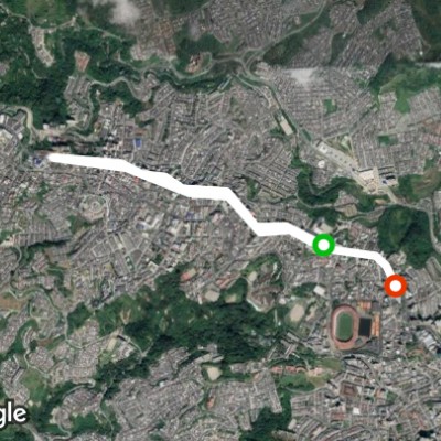 Bike path Av Santander | Walking Map
