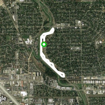 TC Jester Park in Texas | Walking Map