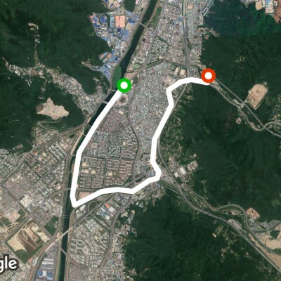 Sunshade Walk Trail - Yangsan-si, Gyeongsangnam-do, South Korea | Pacer