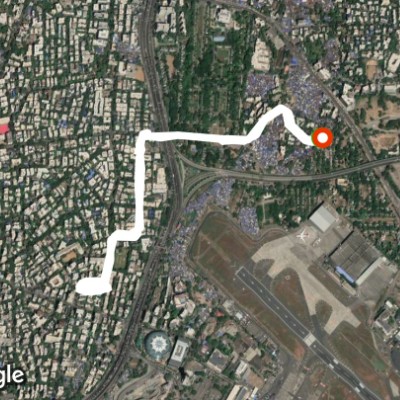 PTBA Management Institute, Vile Parle East | Walking Map