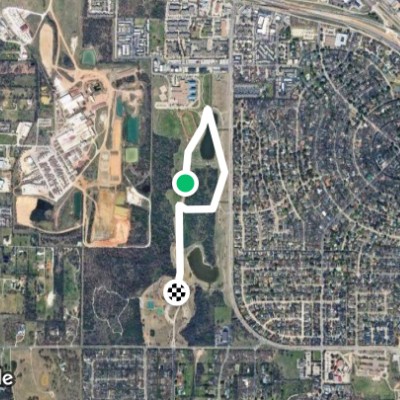 Eureka 2 in Texas | Walking Map