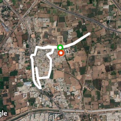 chhani round Walk Trail - Vadodara, India | Pacer