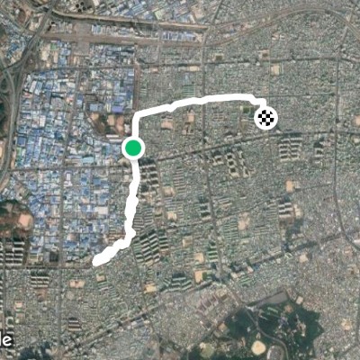 Forest walk in the city | Walking Map
