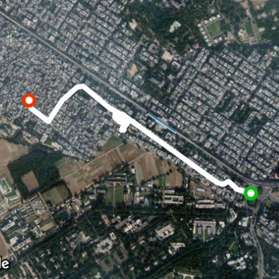 Pusa Harit Kranti Park | Walking Map