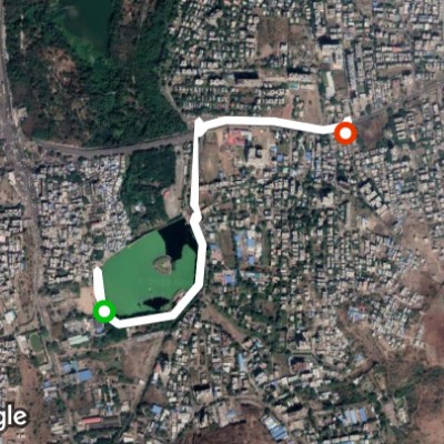 Lake Katraj Walk Trail - Pune, India | Pacer