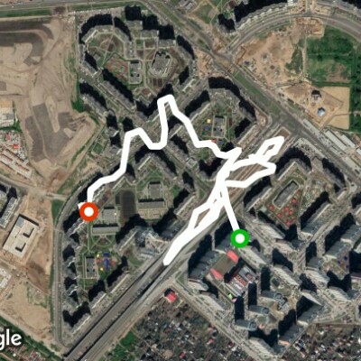 Metro Nekrasovka Walk Trail - Moscow, Moscow Oblast, Russia | Pacer