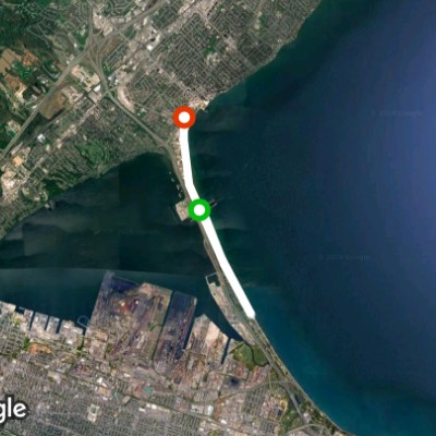 Waterfront Trail;Hamilton Beach Trail in Ontario | Walking Map