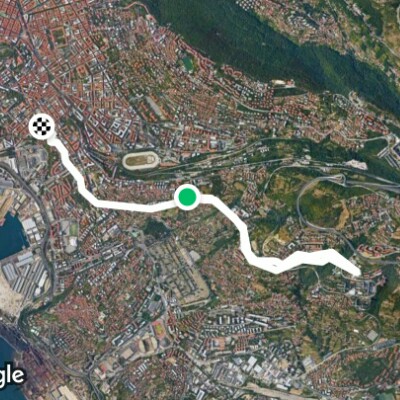 Trieste cycle path in Friuli-Venezia Giulia | Walking Map
