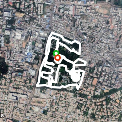 IIMB WALKING route Trail - Indian Institute of Management Bangalore ...