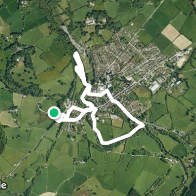 River and town walk | Walking Map