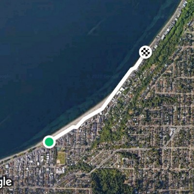 Alki Beach Park Walk - Seattle, Washington, USA | Pacer