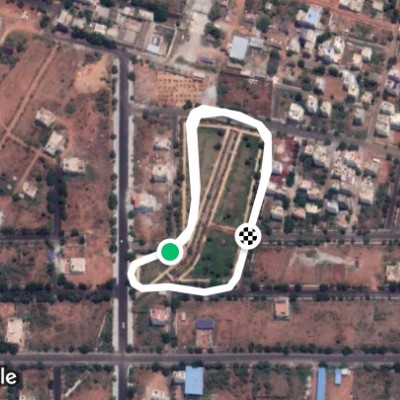 SMV LAYOUT 6TH BLOCK PARK Walk - Bangalore, India | Pacer