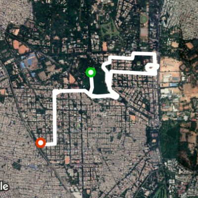 Route near Malleswaram Walk Trail - Sadashiva Nagar, Bangalore, India ...