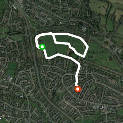 45 min walk Trail - Coventry, England | Pacer