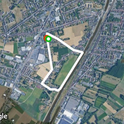 Ruisbroek Walk Trail - Sint-Pieters-Leeuw, Flemish Brabant, Belgium | Pacer