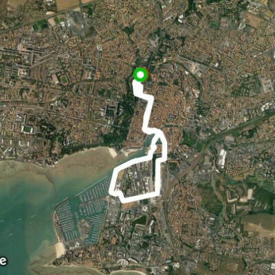 La Rochelle and the old port in Nouvelle-Aquitaine | Walking Map