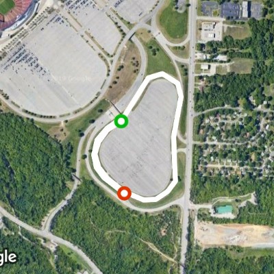 Truman Sports Complex lot L Walk Trail - Kansas City, Missouri, USA | Pacer