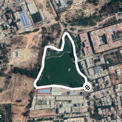 Chinnappanahalli Lake Park Walk - AECS Layout, Bangalore, India | Pacer