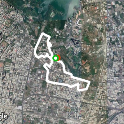 鳳山文龍東路寫意行 Walk Trail - Fengshan District, Kaohsiung City, Taiwan, China ...