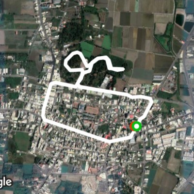 Samurai Athletic Park Walk - Mailiao, Yunlin County, Taiwan, China | Pacer