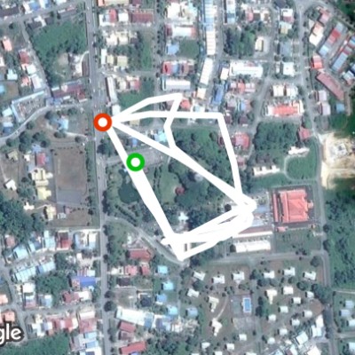 Sarikei Lake Park Walk - Sarawak, Malaysia | Pacer