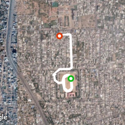 Chitrakoot Stadium | Walking Map