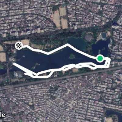 Ravindra Sarovar Walk Trail - Dhakuria, Kolkata, India | Pacer