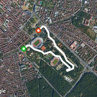 Boris garden Walk Trail - Sofia, Bulgaria | Pacer