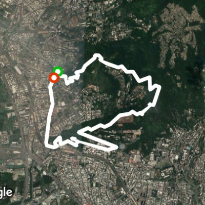 Danfeng Mountain->Jingshiyan->Donghua Park Walk - Beitou District ...