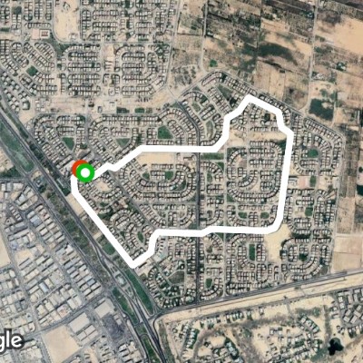 day 4 Walk Trail - Al Khanka, Qalyubia Governorate, Egypt | Pacer