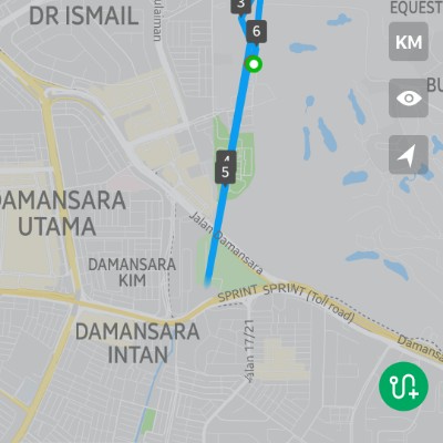 Kiara Walk Trail (TTDI) - Kuala Lumpur, Malaysia | Pacer