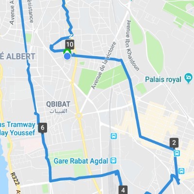 Runs efficiently 10 km Trail - Rabat, Rabat-Salé-Zemmour-Zaer, Morocco ...