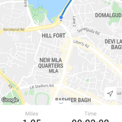 Tank Bund Road in Telangana | Walking Map